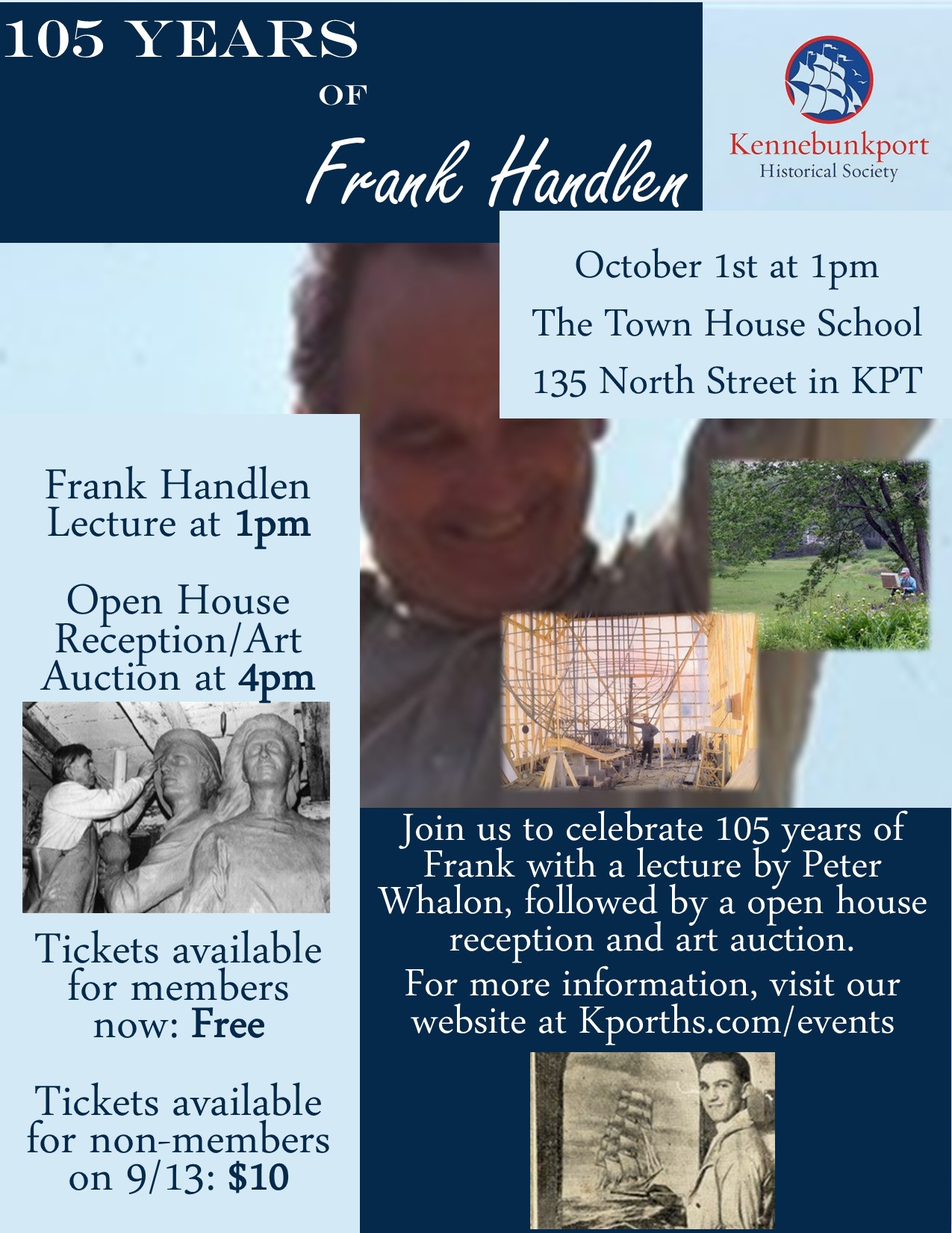 105 Years of Frank Handlen - Kennebunkport Historical Society