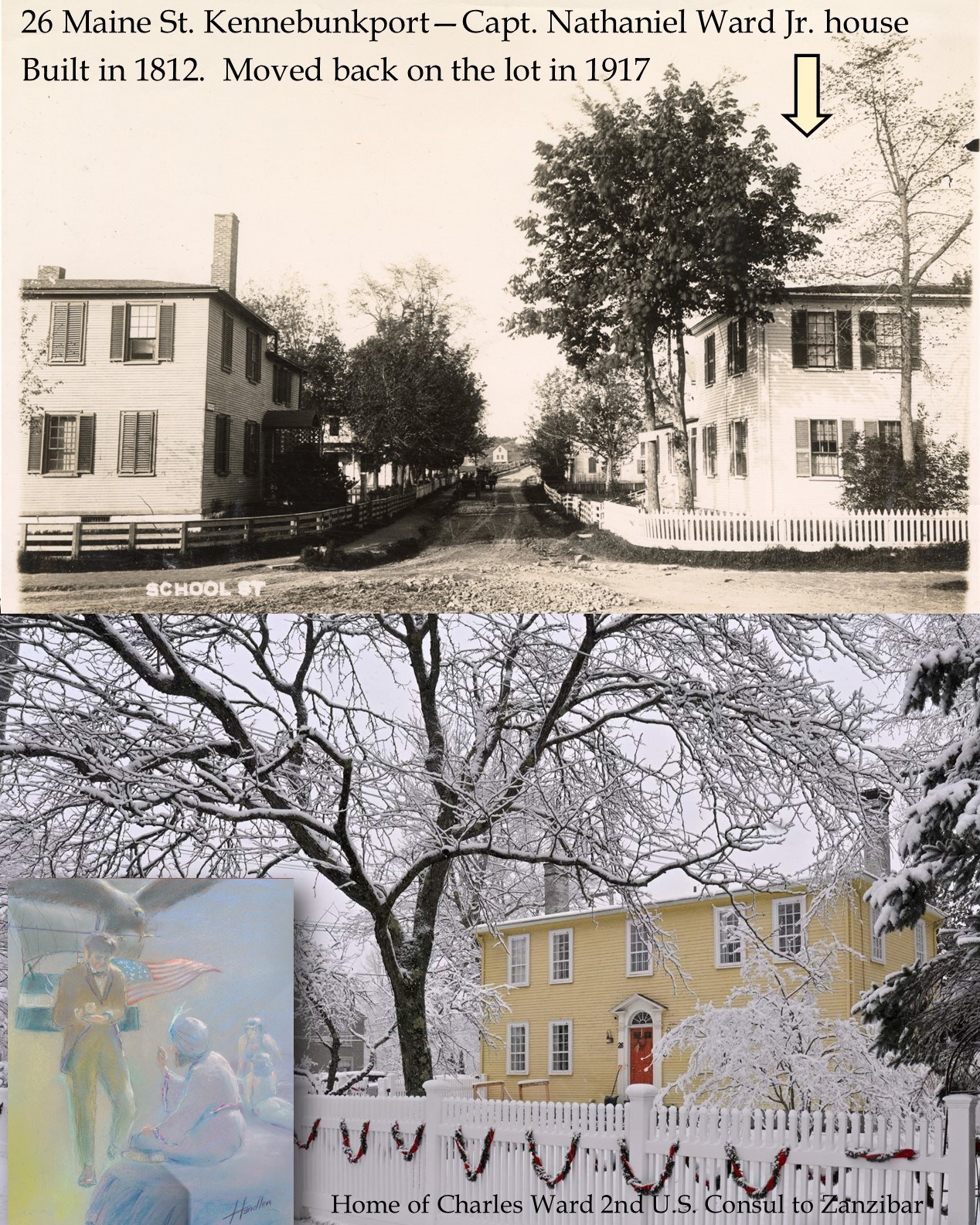 Captain Nathaniel Ward Jr. House Kennebunkport - Kennebunkport ...